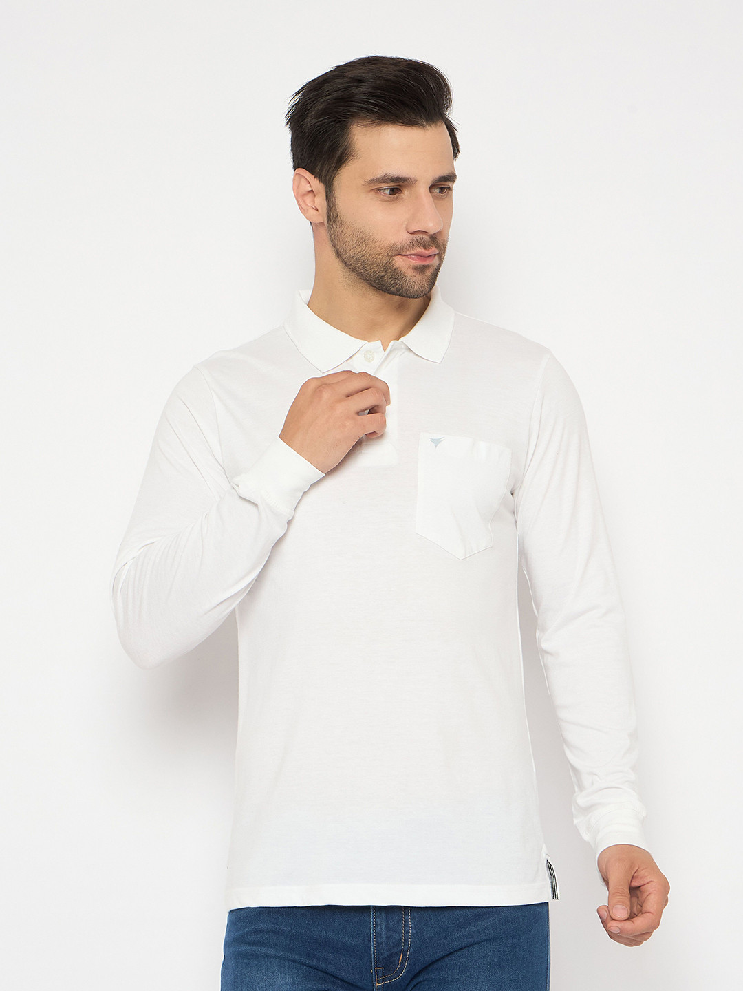 Buy NEVA Men Solid Polo Collar Cotton T Shirt - Tshirts for Men 32686673 | Myntra