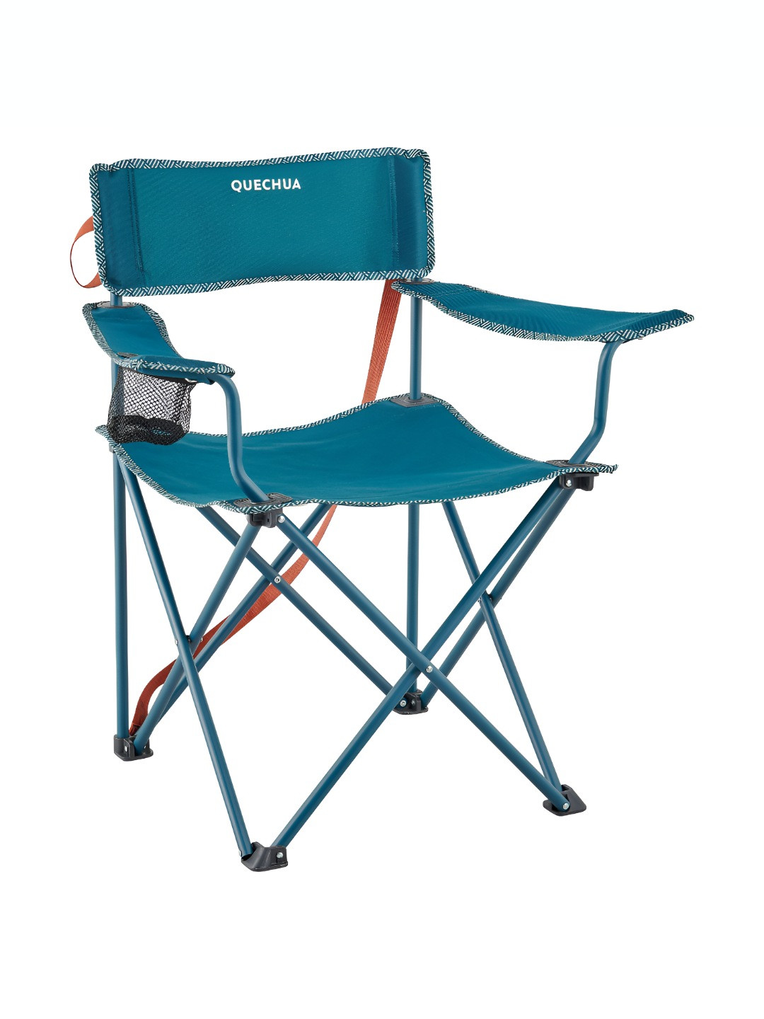 Buy Quechua By Decathlon Blue Camping Folding Armchair - Outdoor Chairs ...