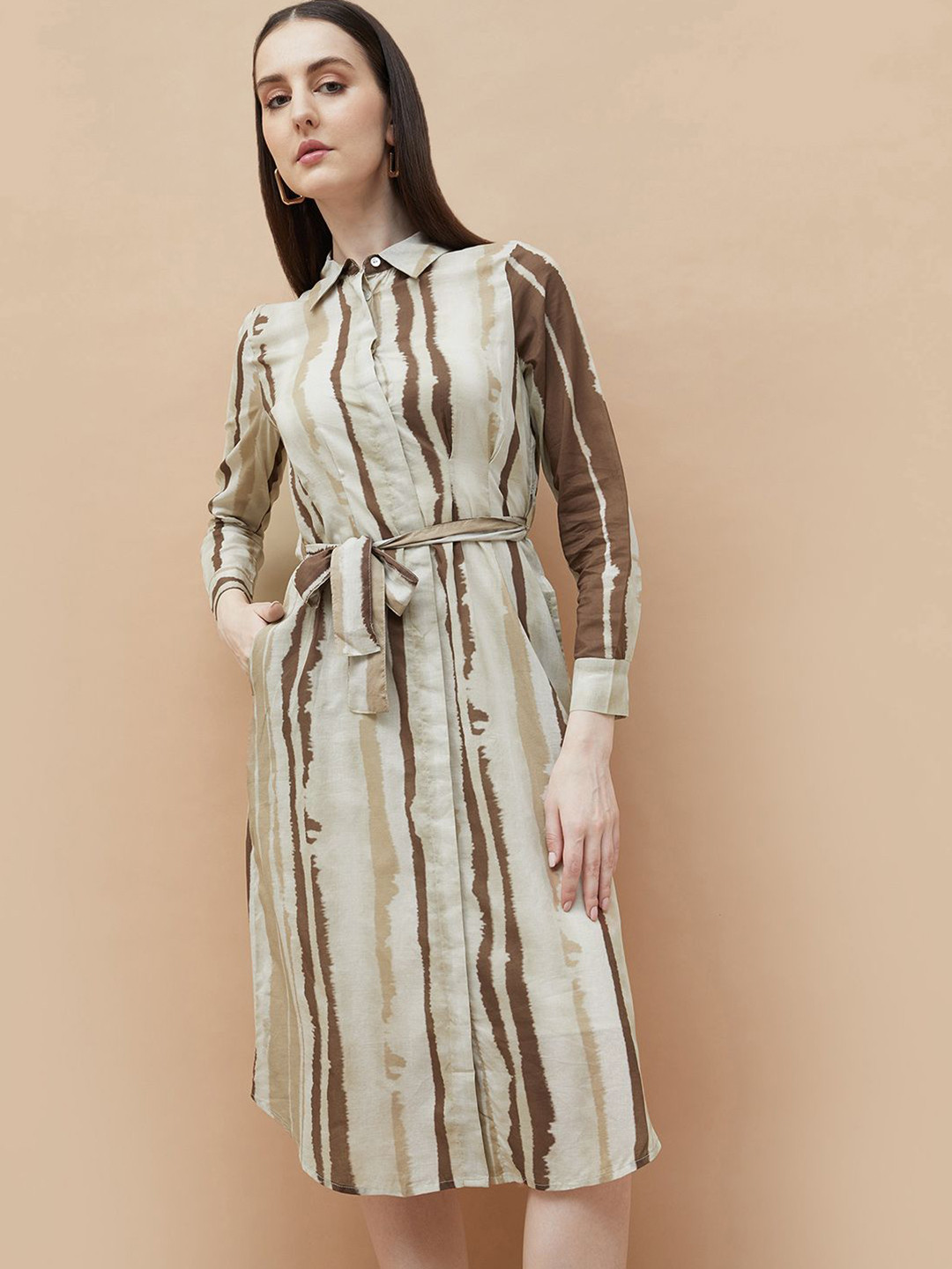 Buy CODE By Lifestyle Print Shirt Dress - Dresses for Women 32301888 ...