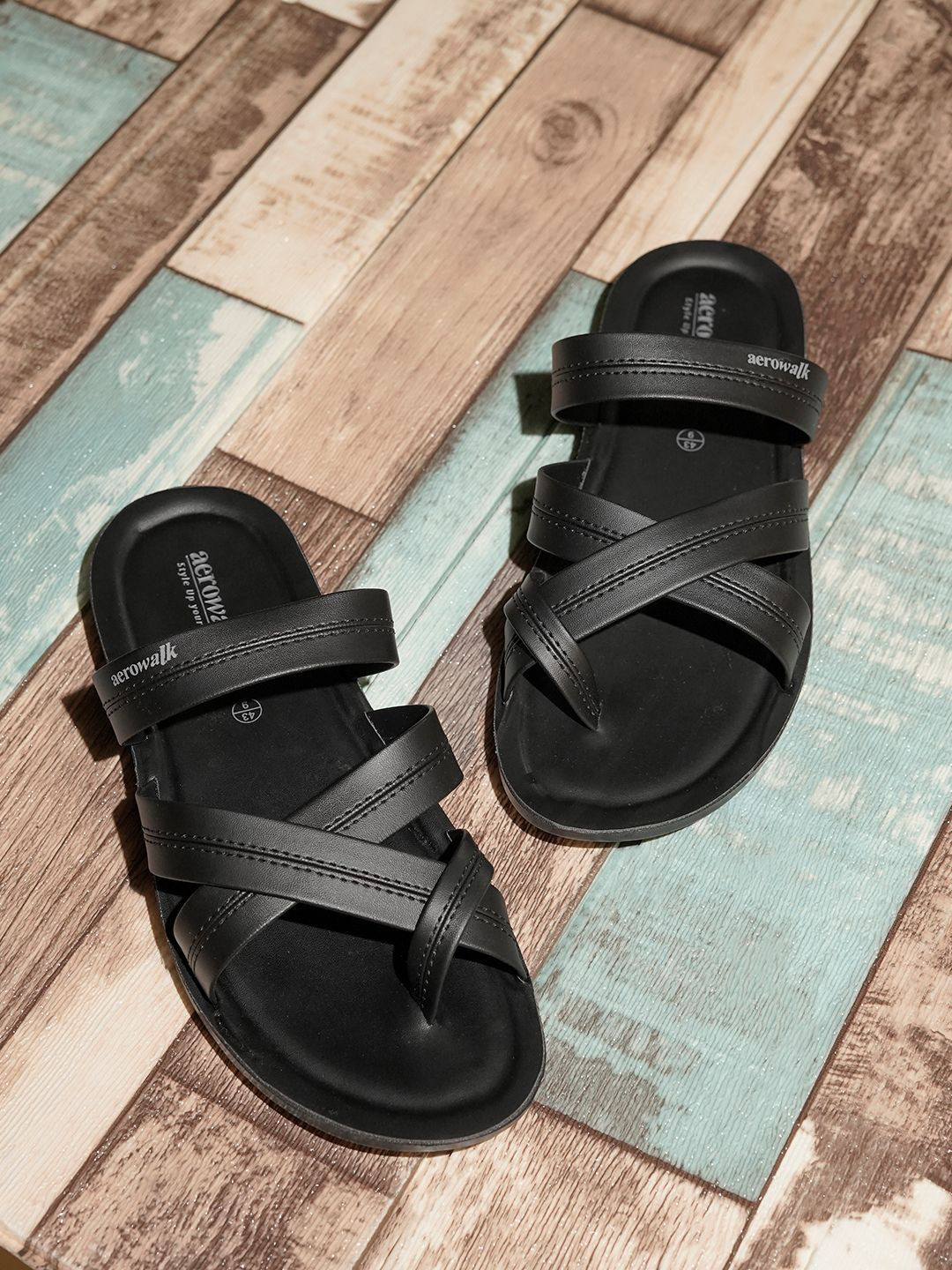 Buy Aerowalk Men One Toe Comfort Sandals - Sandals for Men 32284398 ...