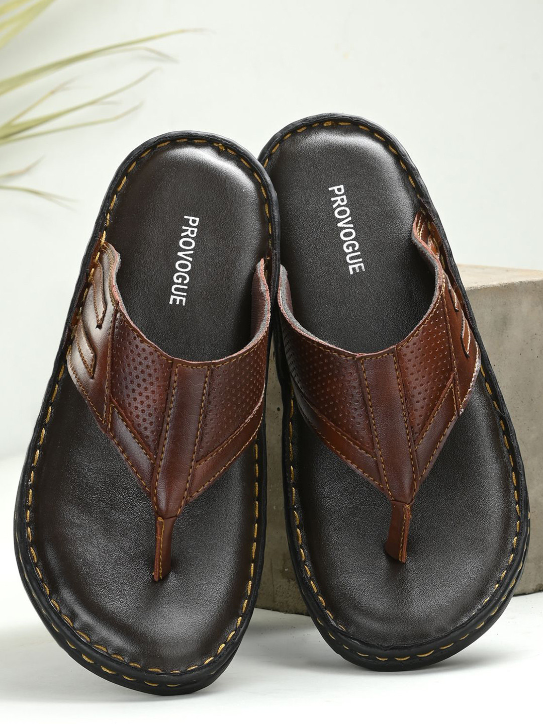 Buy Provogue Men Comfort Slip On Sandals - Sandals for Men 32299104 ...