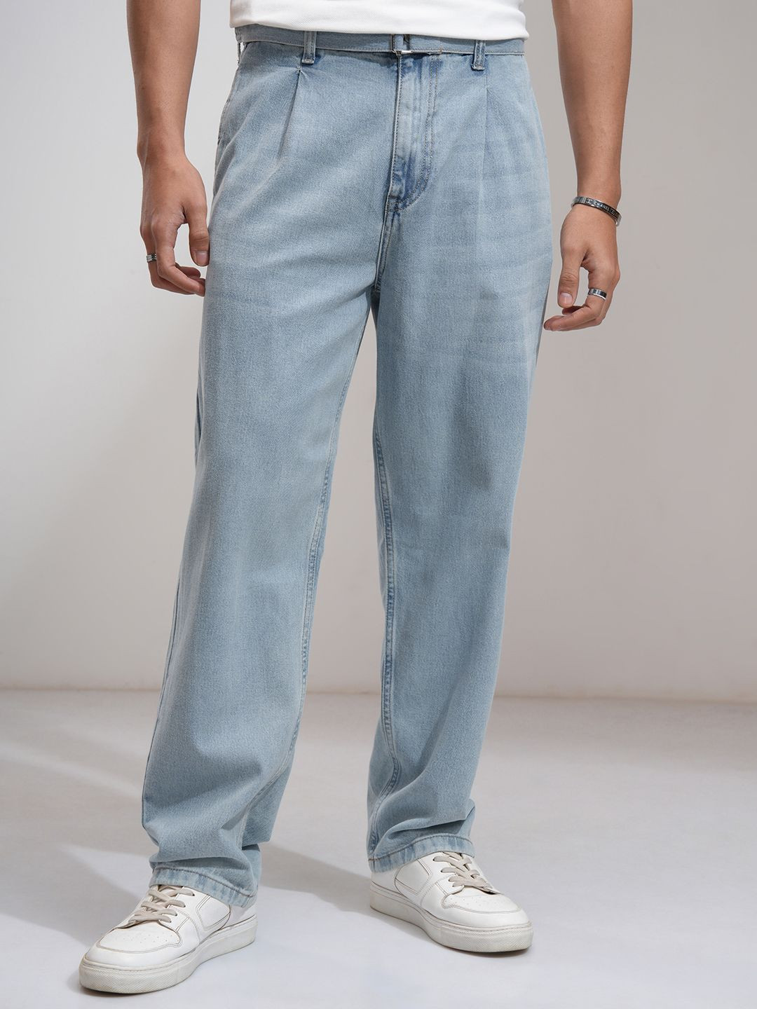 Buy HIGHLANDER Men High Rise Loose Fit Ankle Length Jeans - Jeans for ...