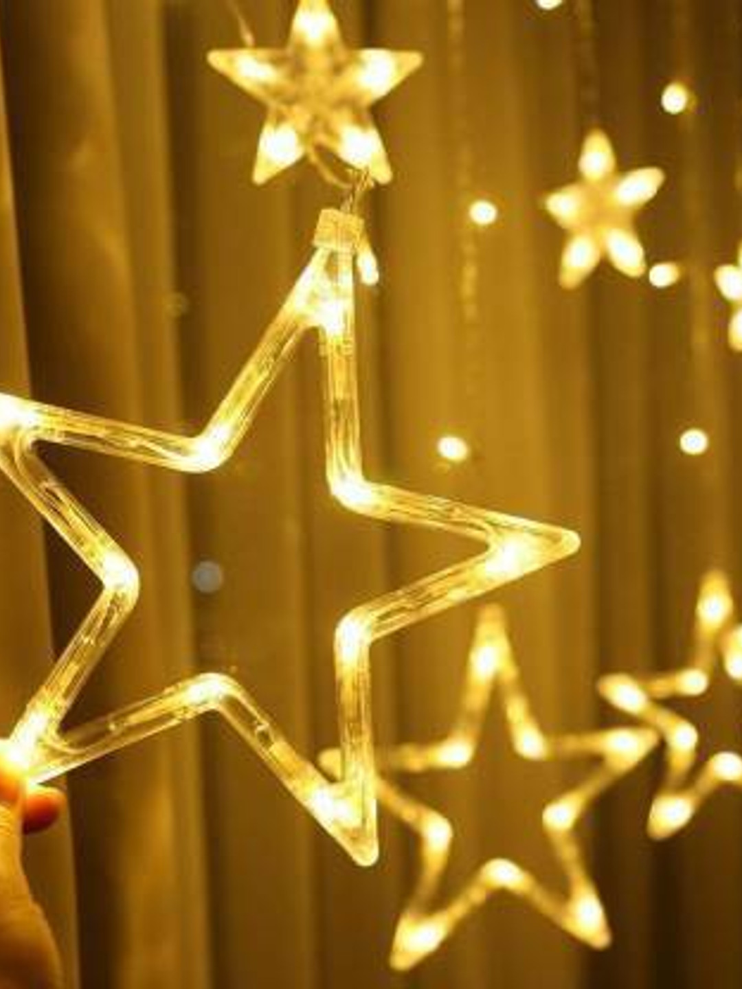 Buy ENORMITY White Star Shape String Lights - String Lights for Unisex ...