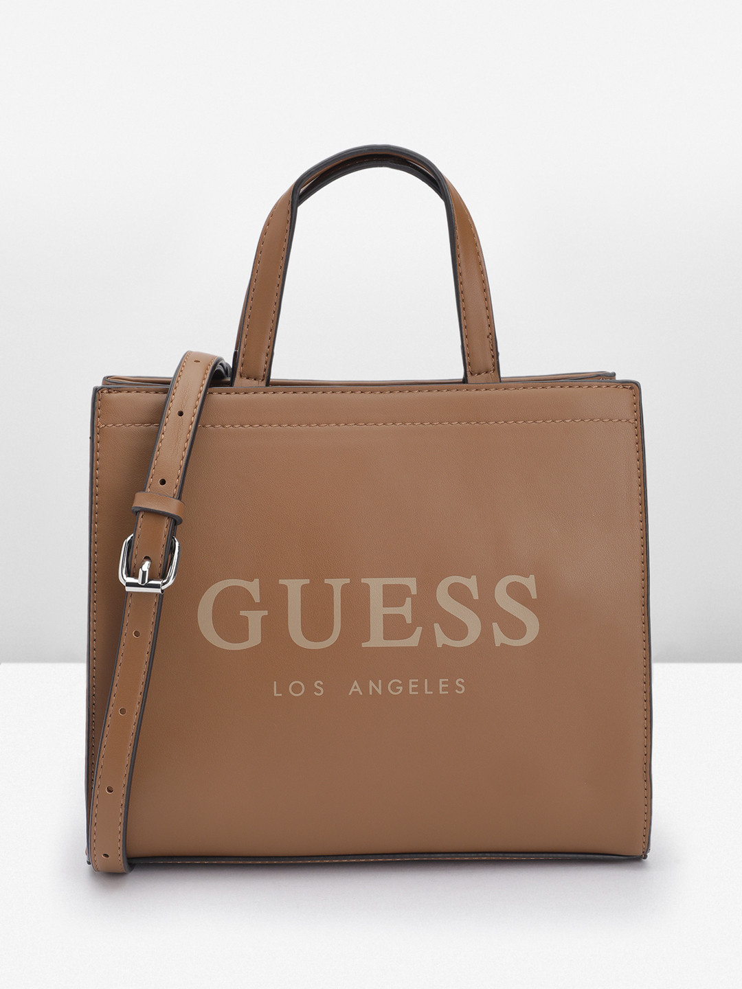 Buy GUESS Printed Structured Handheld Bag - Handbags for Women 32077314 ...