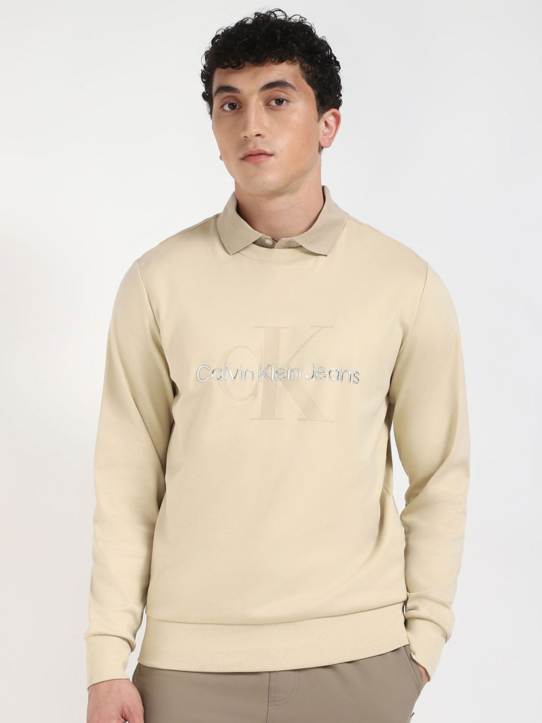 Buy Calvin Klein Jeans Men Sweatshirt - Sweatshirts for Men 32365192 ...