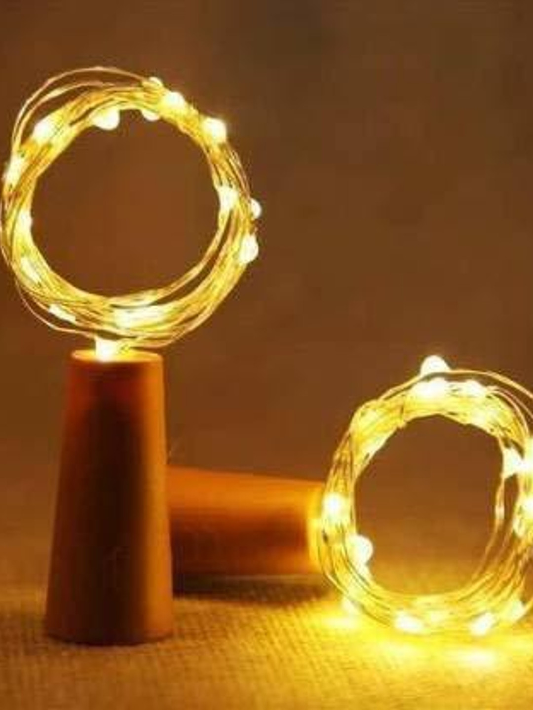 Buy ENORMITY Yellow & White Rice Shape String Lights - String Lights ...