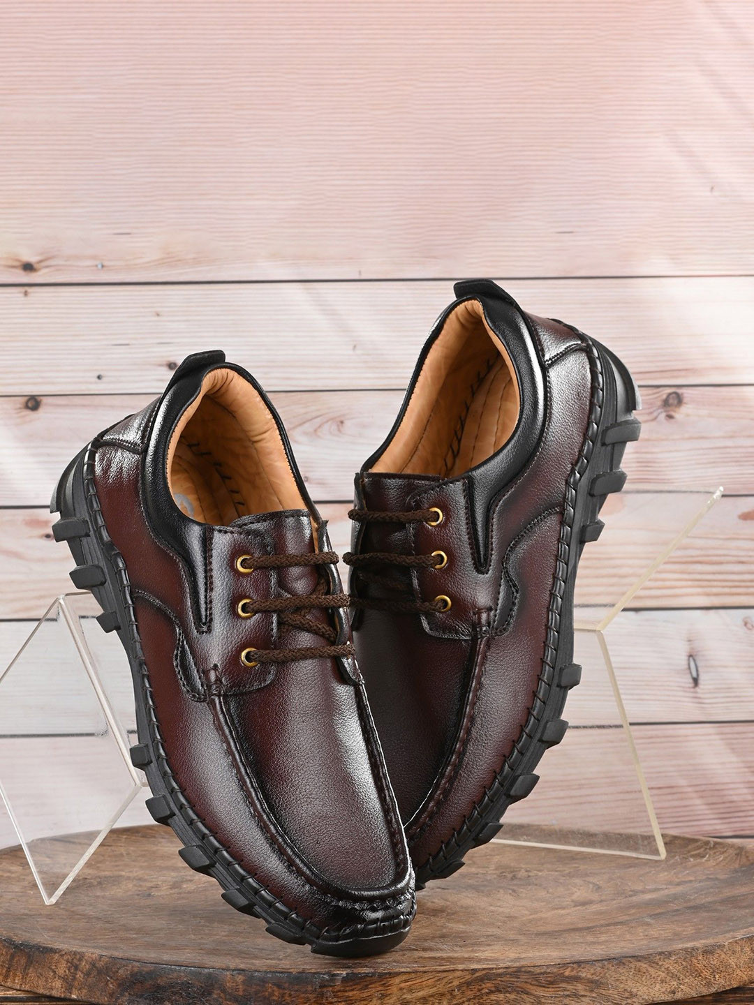 Buy Rising Wolf Men Lace Ups Lightweight Loafers - Casual Shoes for Men ...