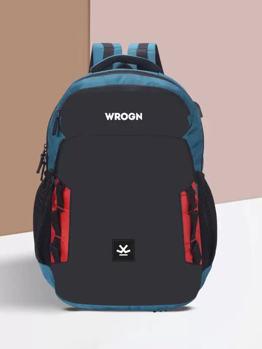 Buy WROGN Men Colourblocked Backpack - Backpacks for Men 32373062 | Myntra