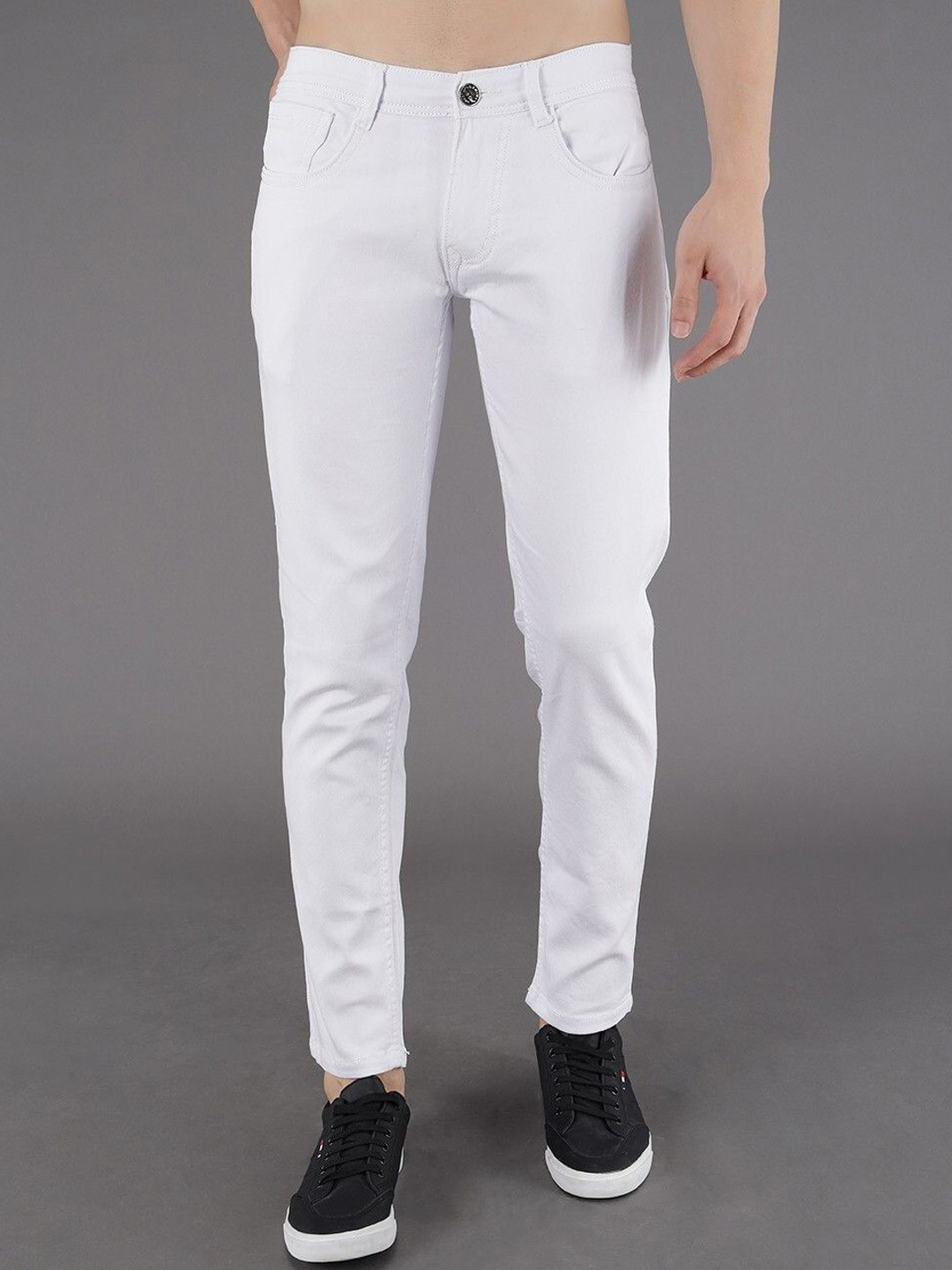 Buy Podge Men Slim Fit Mid Rise Jeans - Jeans for Men 32360211 | Myntra