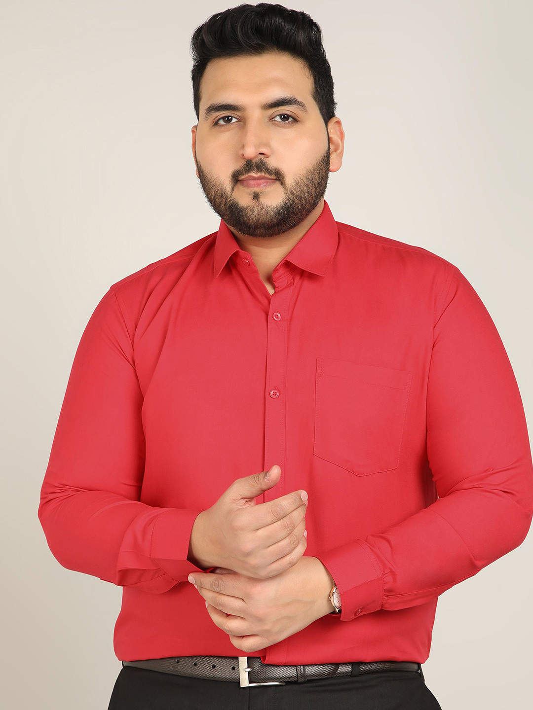 Buy ADWYN PETER Men Classic Opaque Formal Shirt - Shirts for Men ...