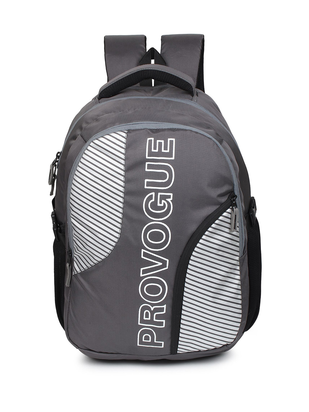 Buy Provogue Unisex Brand Logo Printed Backpack With Compression Straps ...