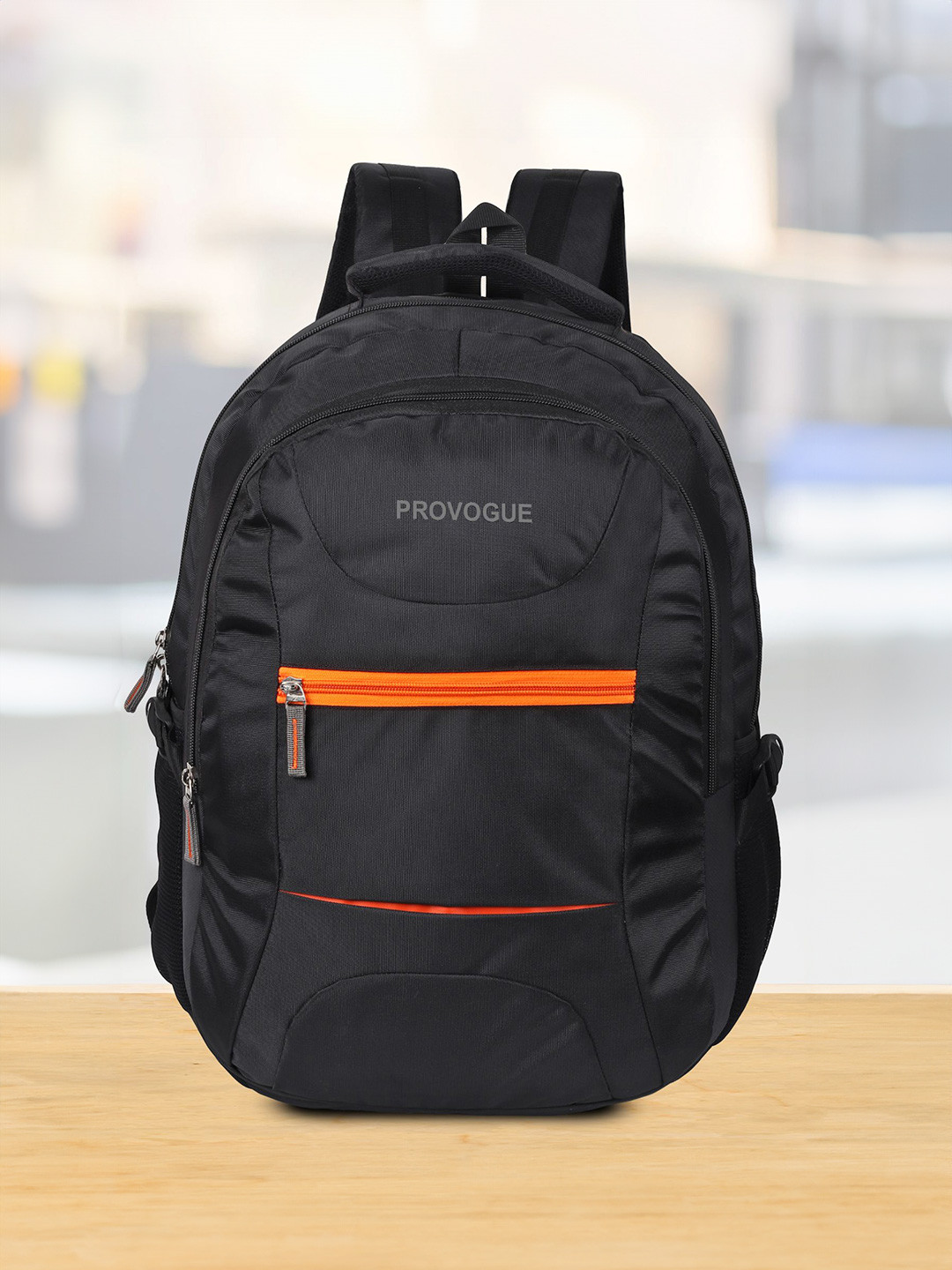 Buy Provogue Unisex Brand Logo Backpack With Compression Straps ...