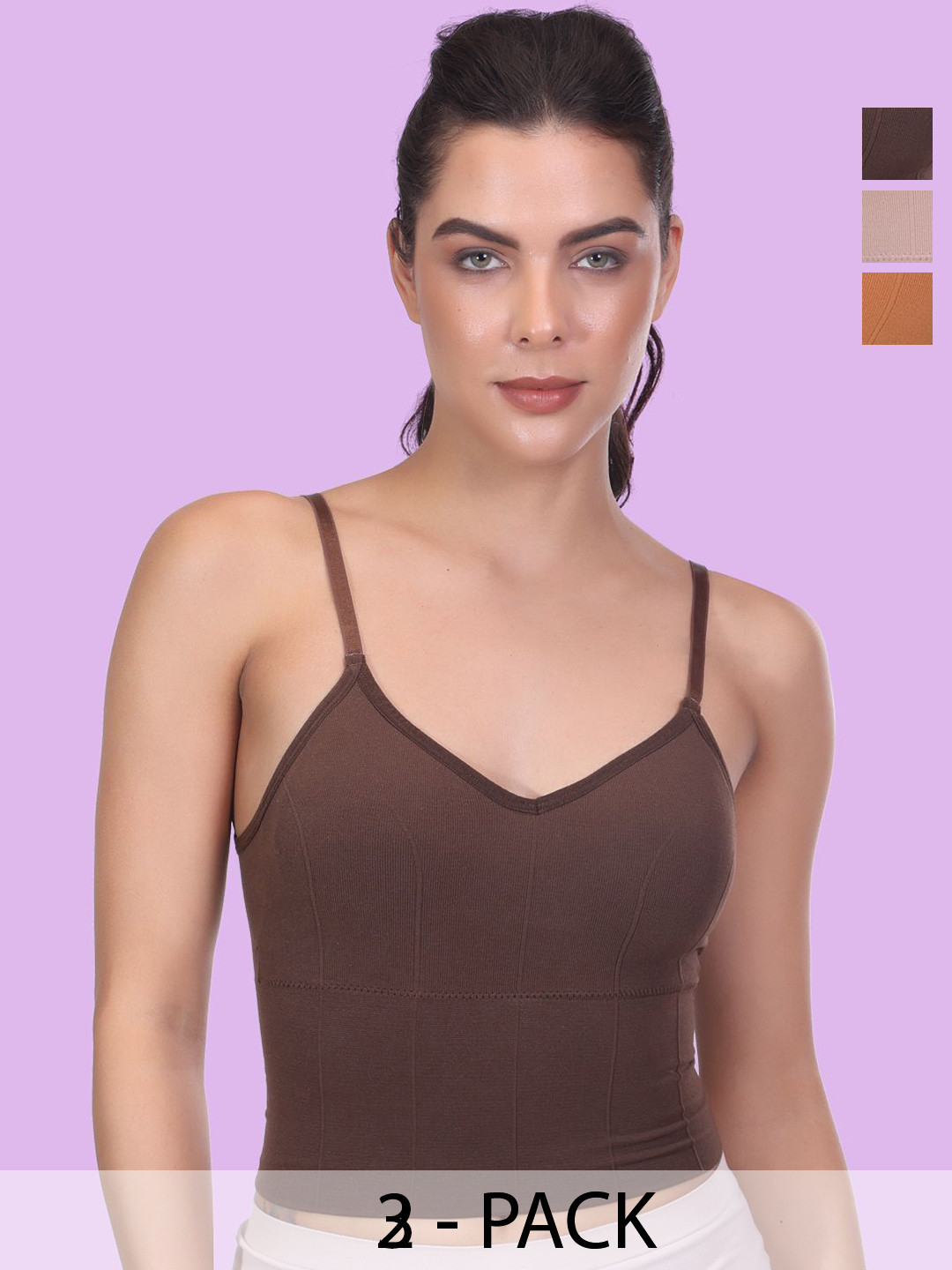 Buy Amour Secret Women Pack Of 3 Full Coverage Lightly Padded Bra ...