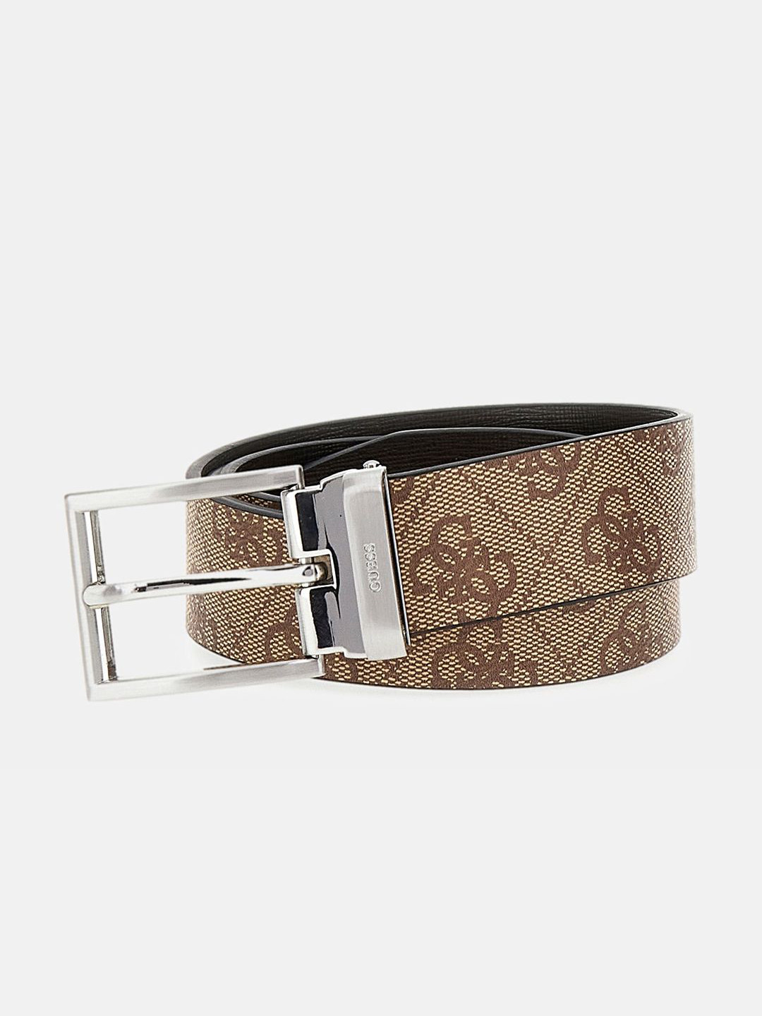Buy GUESS Men Guess Printed Leather Belt - Belts for Men 32424350 | Myntra