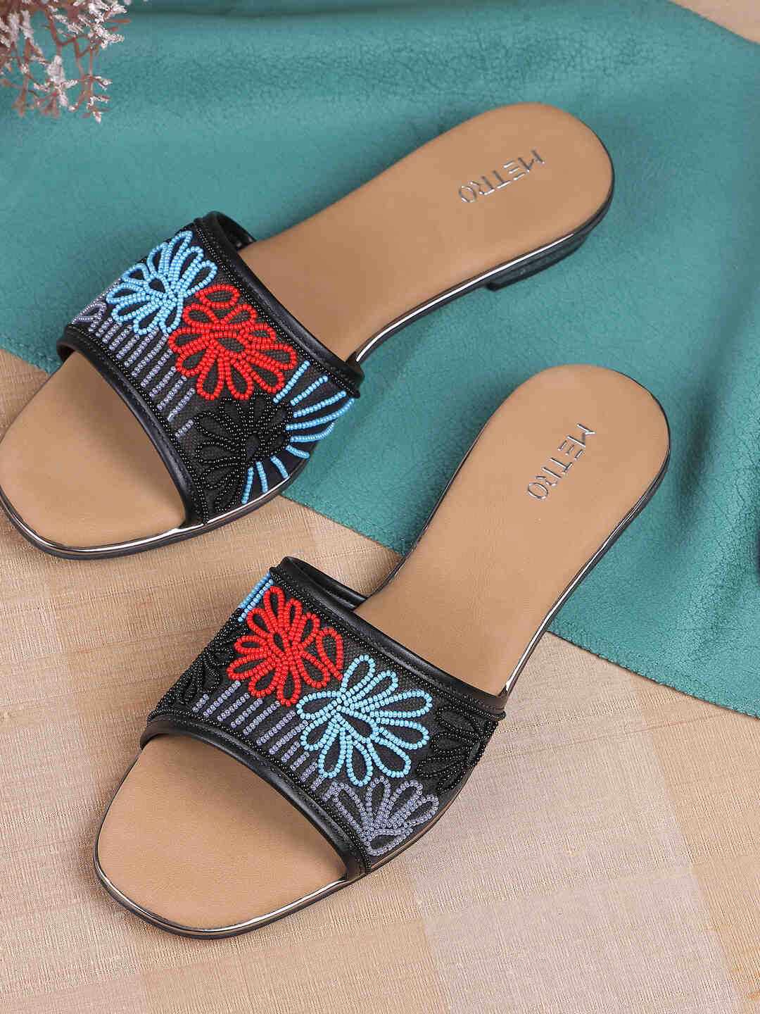 Buy Metro Embellished Heel Sandals - Heels for Women 32404696 | Myntra