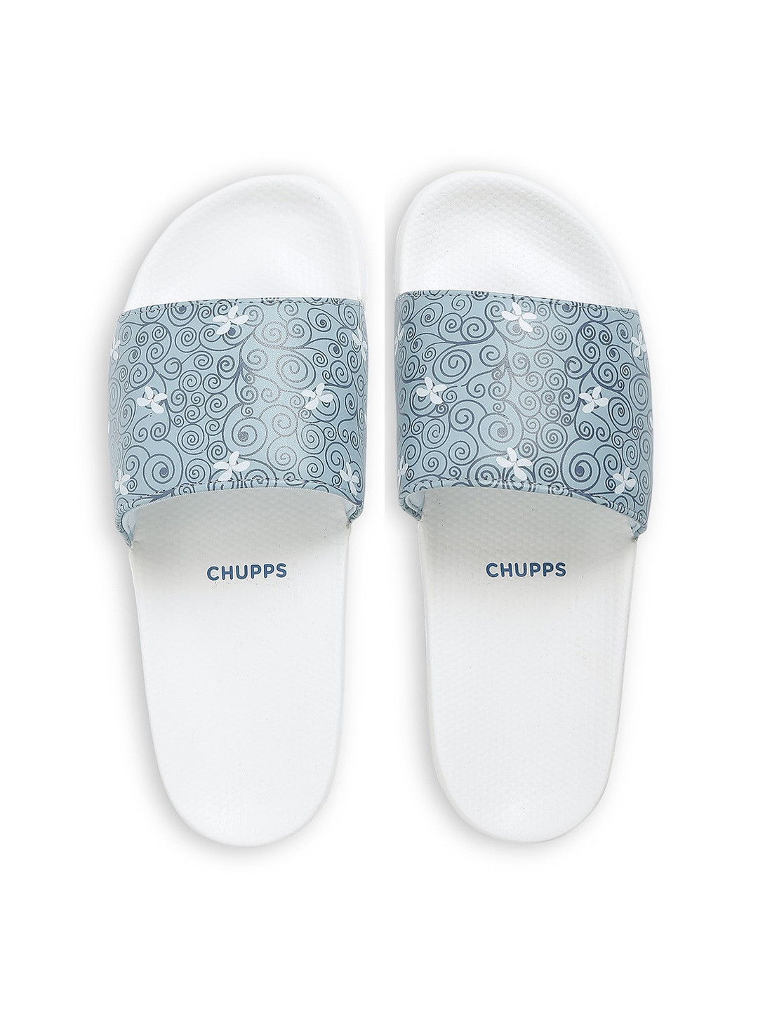 Buy CHUPPS Women Printed Sliders - Flip Flops for Women 32422768 | Myntra