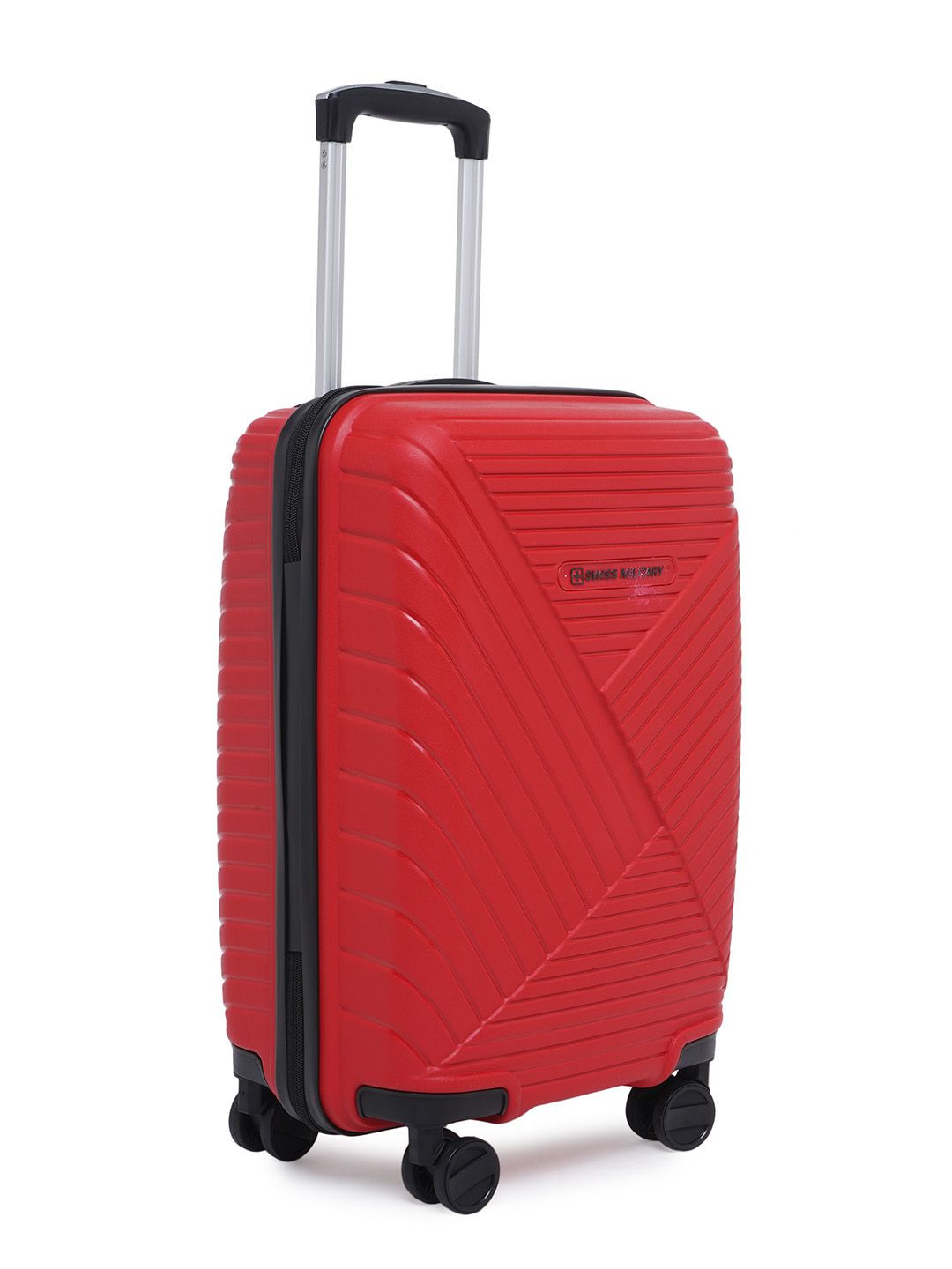 Buy SWISS MILITARY Set Of 2 Textured Hard Sided Trolley Bags - Trolley ...