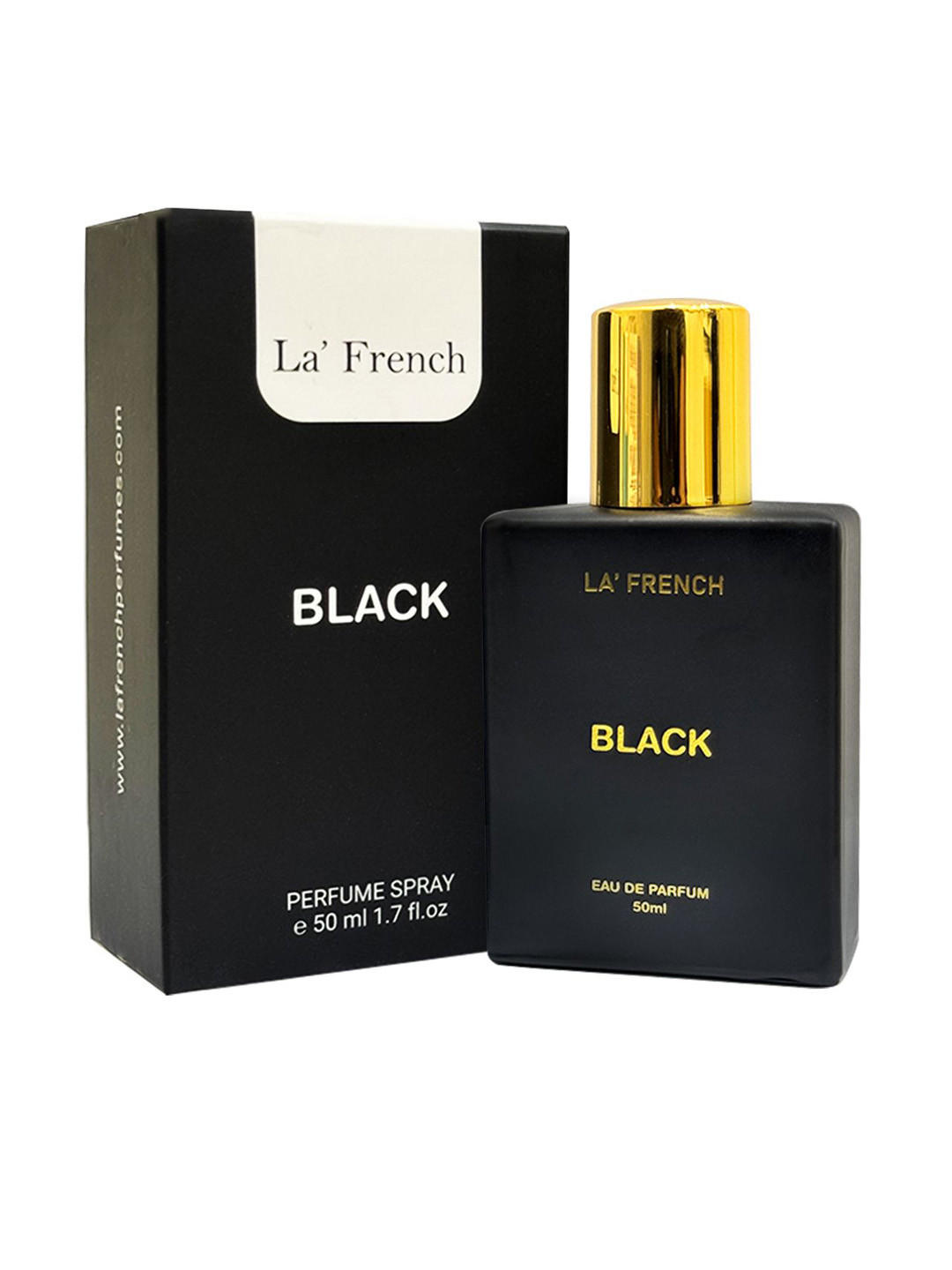 Buy La French Black Long Lasting Eau De Parfum 50 Ml - Perfume for ...