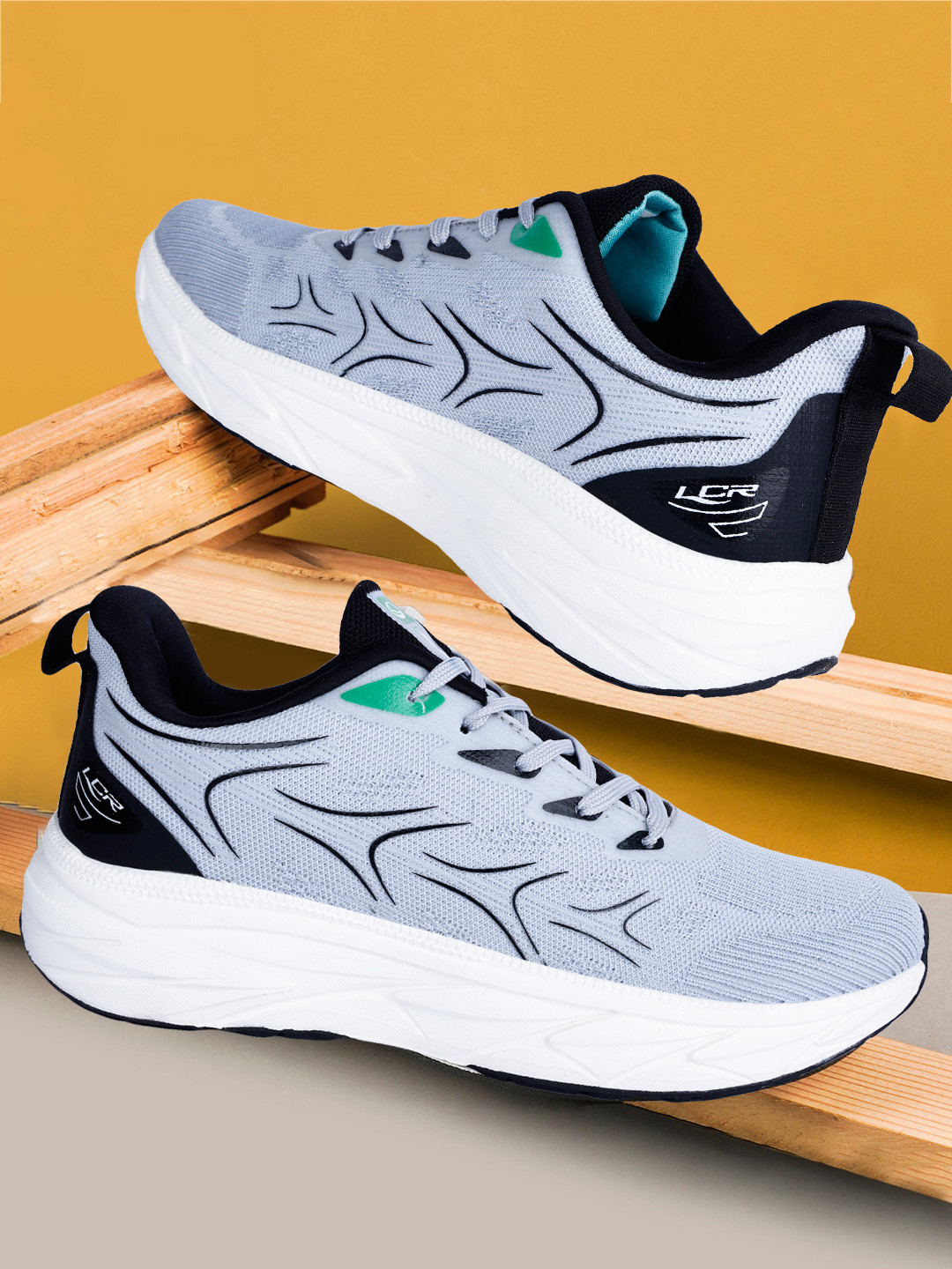 Buy Lancer Men Textile Running Shoes - Sports Shoes for Men 32417517 ...