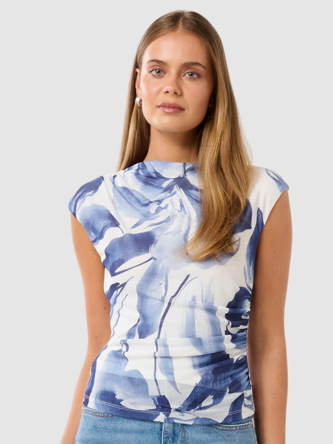 Buy Forever New Floral Print Net Top - Tops for Women 32438593 | Myntra