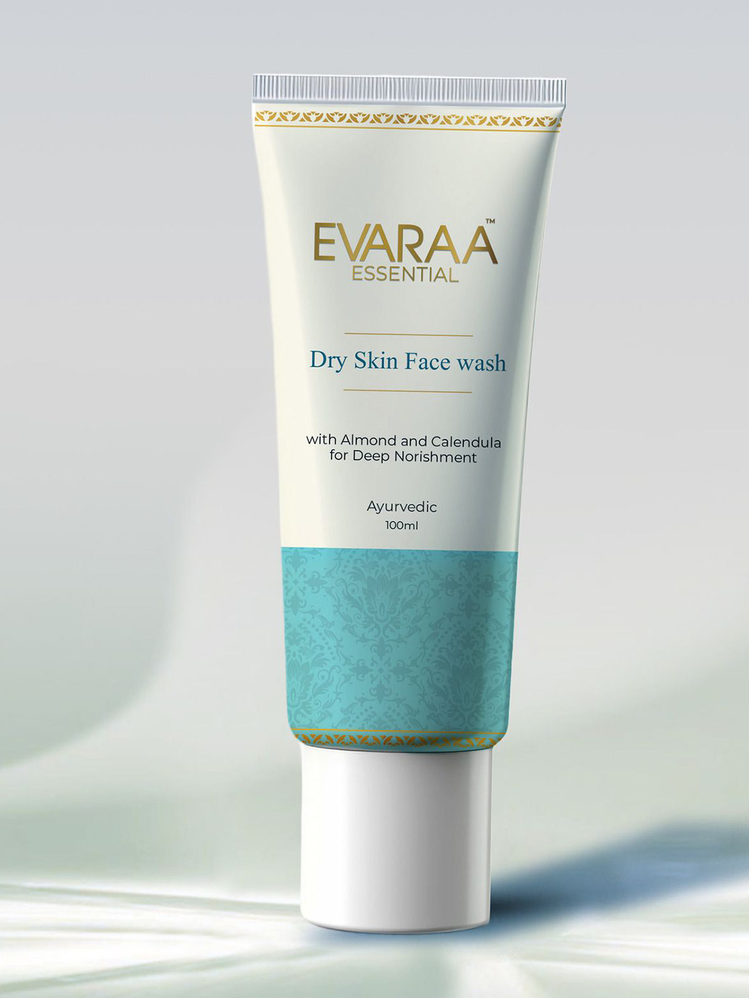 Buy EVARAA ESSENTIAL Dry Skin Face Wash With Almond & Calendula 100 Ml ...