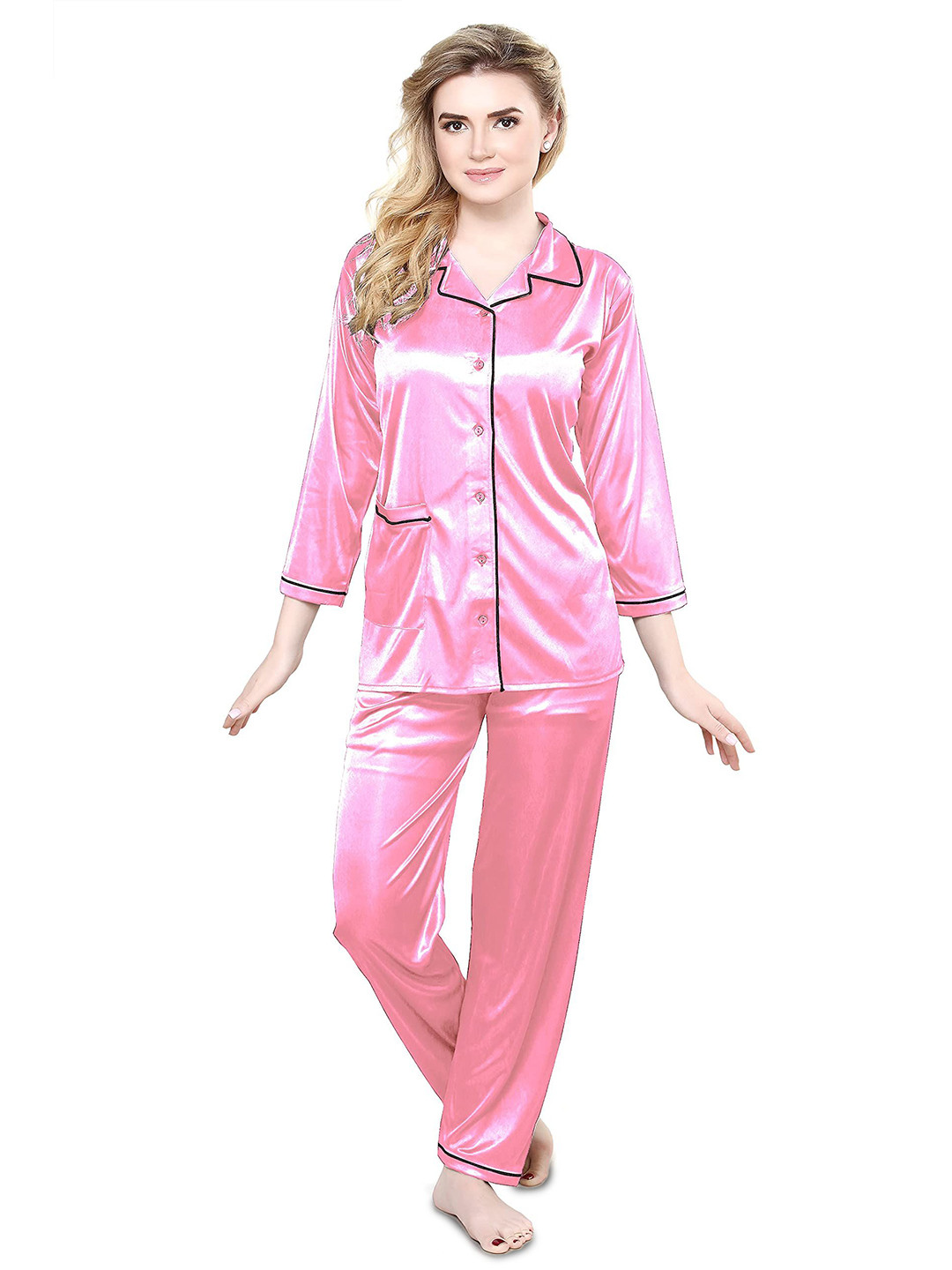 Buy TIGYWIGY Satin Night Suits - Night Suits for Women 32458333 | Myntra