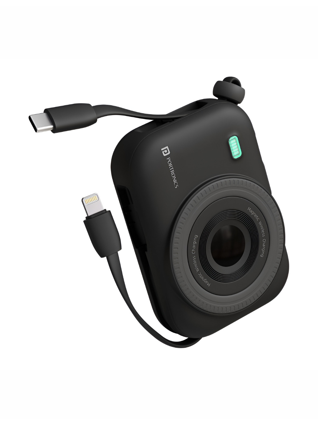 Buy Portronics Power Shutter 10000mAh 15W Magnetic Wireless Powerbank ...