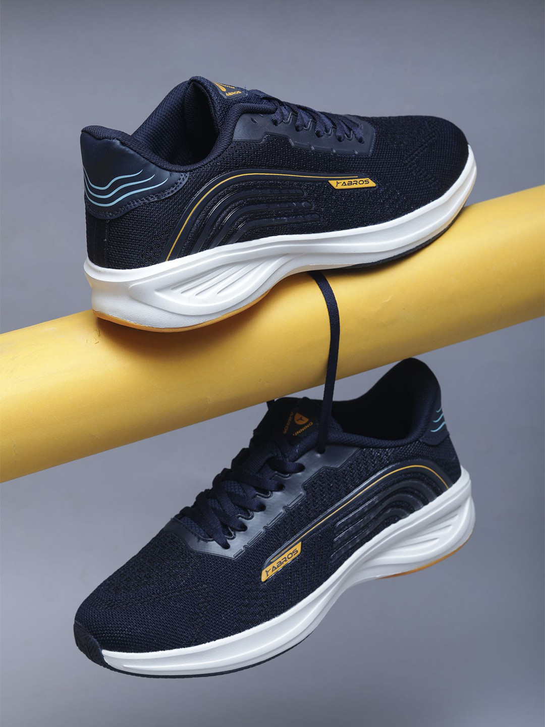 Buy ABROS FAZER ON Men Mesh Running Shoes - Sports Shoes for Men ...