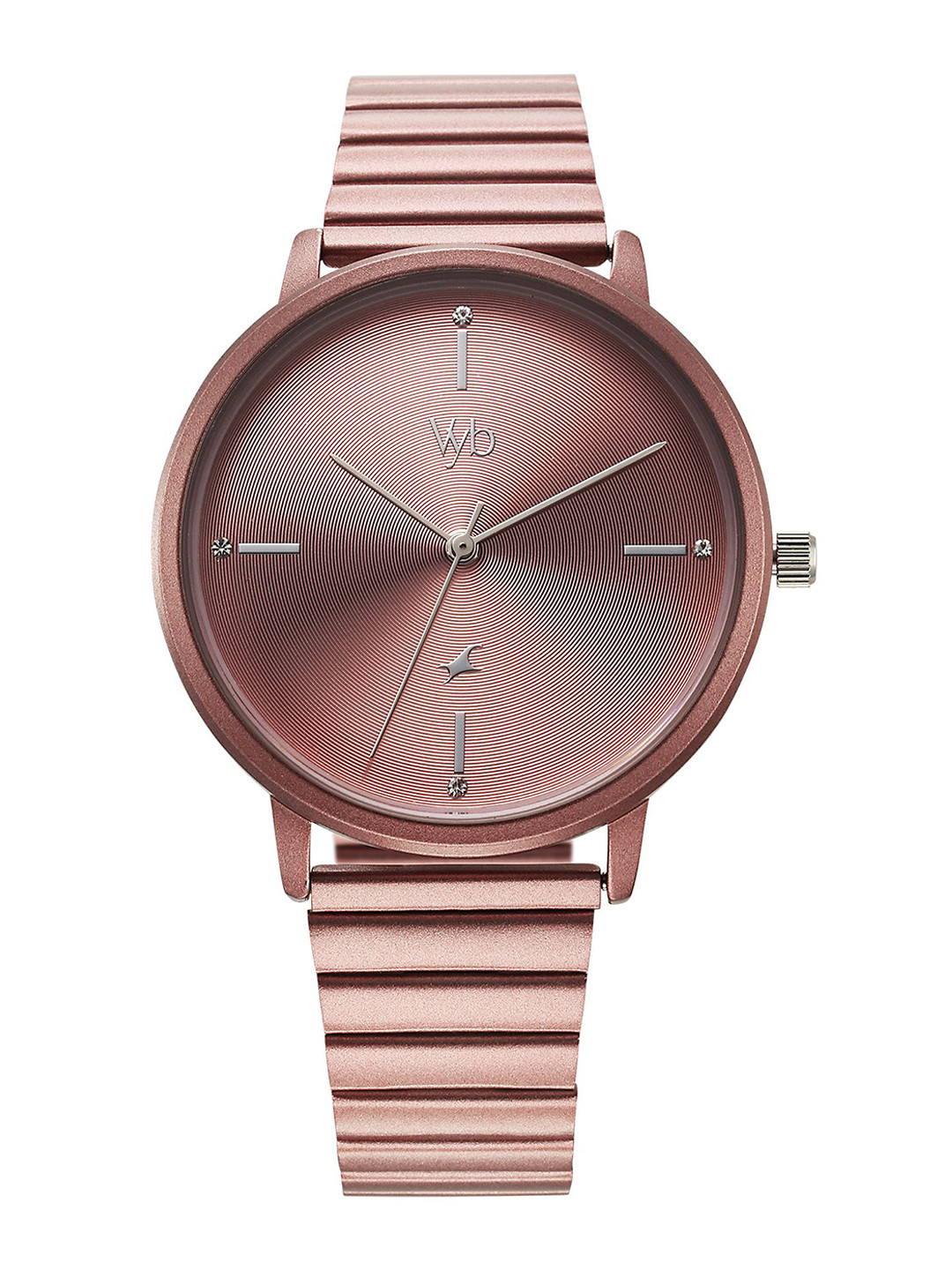 Buy Fastrack Vyb Bliss Women Embellished Dial Quartz Analogue Watch ...