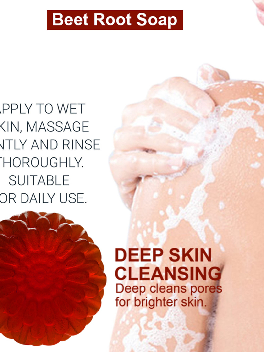 Buy GROOVY Cinnamon Spice Beet Root Bathing Soap 100g - Soap for Unisex ...