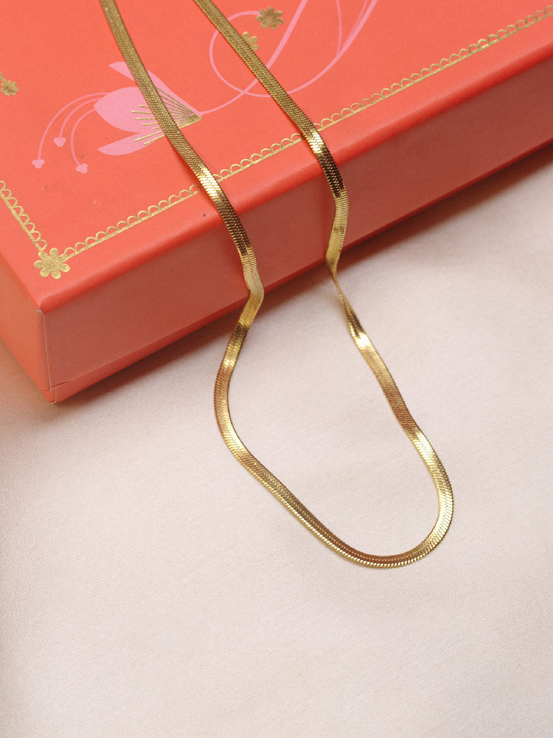 Buy Artklim Gold Plated Minimal Chain - Necklace And Chains for Women ...