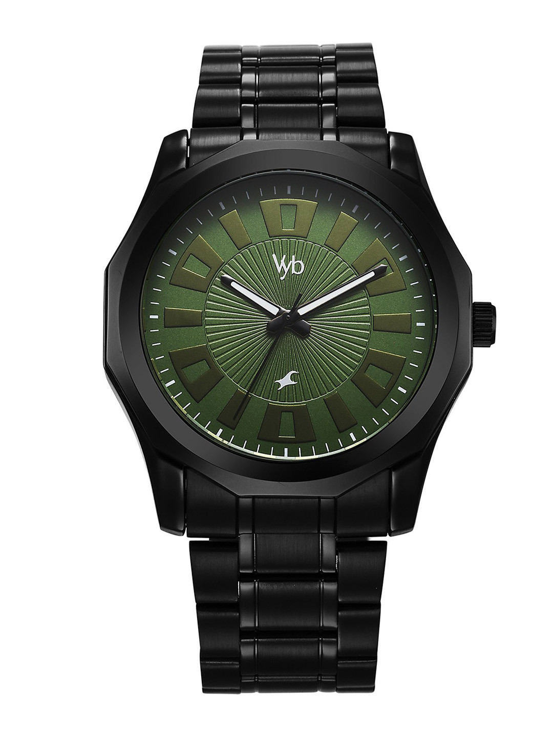 Buy Fastrack Vyb Horizon Men Textured Dial & Straps Reset Time Analogue ...