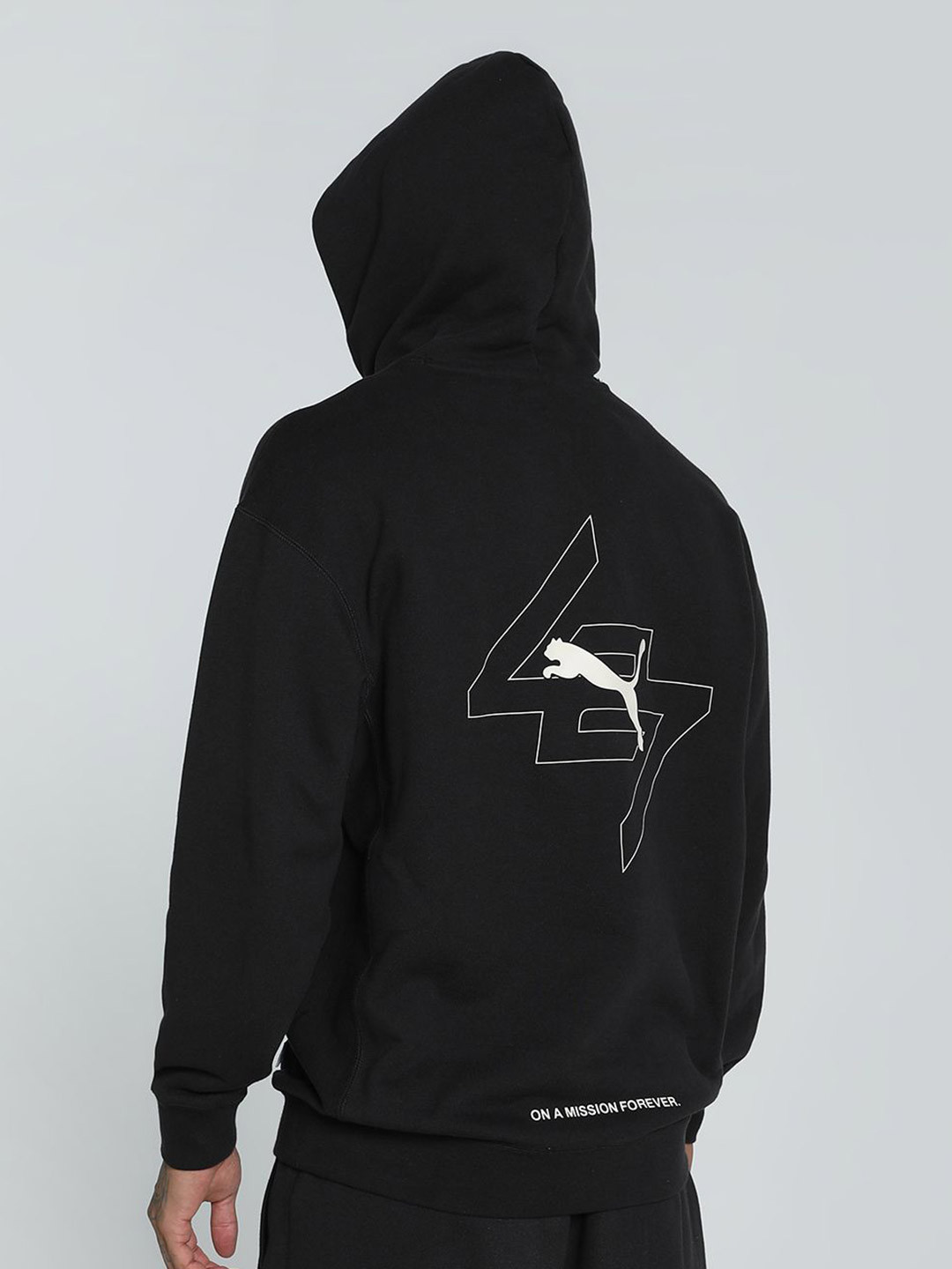 Buy Puma X Represent 247 Men Printed Relaxed Fit Long Sleeve Hooded ...