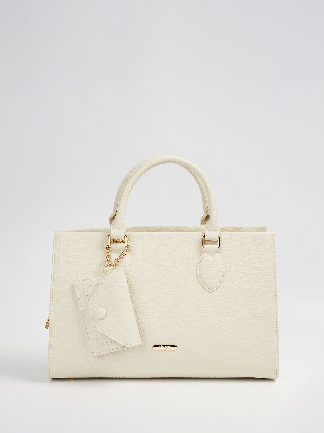 Buy Ginger By Lifestyle Women Textured Structured Handheld Bag ...