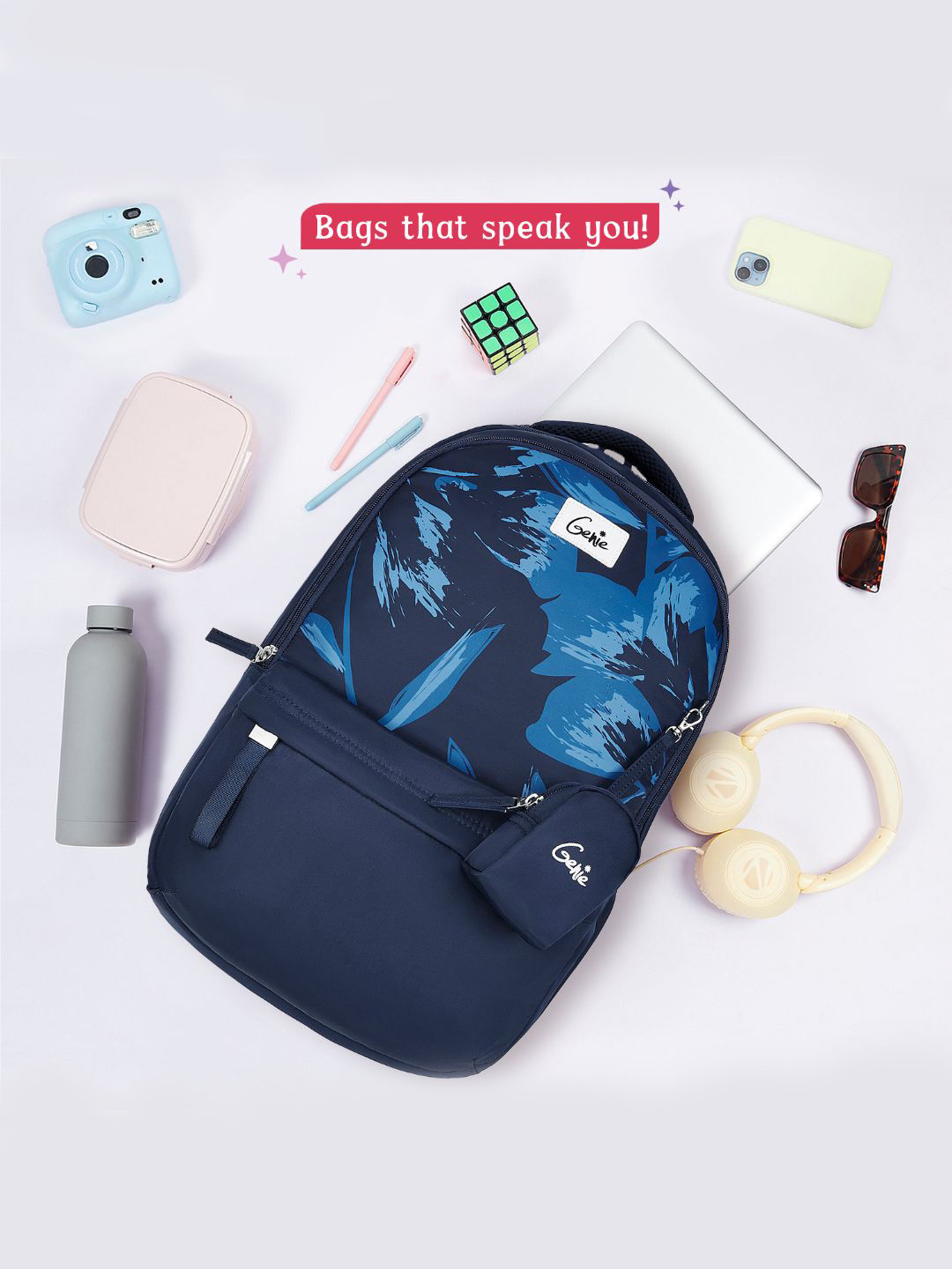 Buy Genie Women Graphic Backpack - Backpacks for Women 32487141 | Myntra