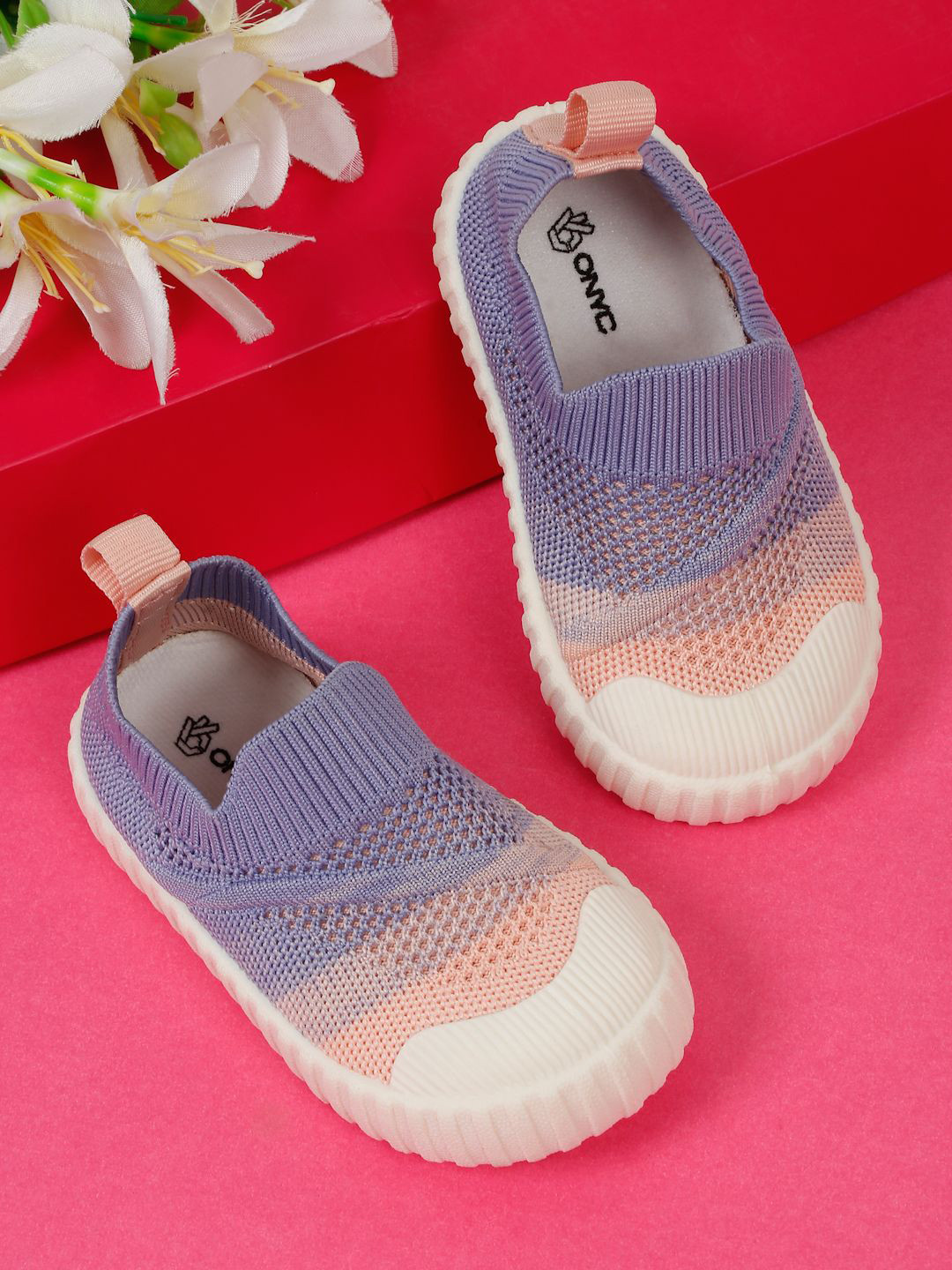 Buy ONYC Unisex Kids Woven Design Slip On Sneakers - Casual Shoes for ...