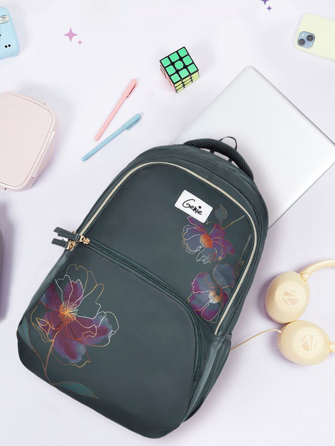 Buy Genie Women Graphic Backpack - Backpacks for Women 32478236 | Myntra