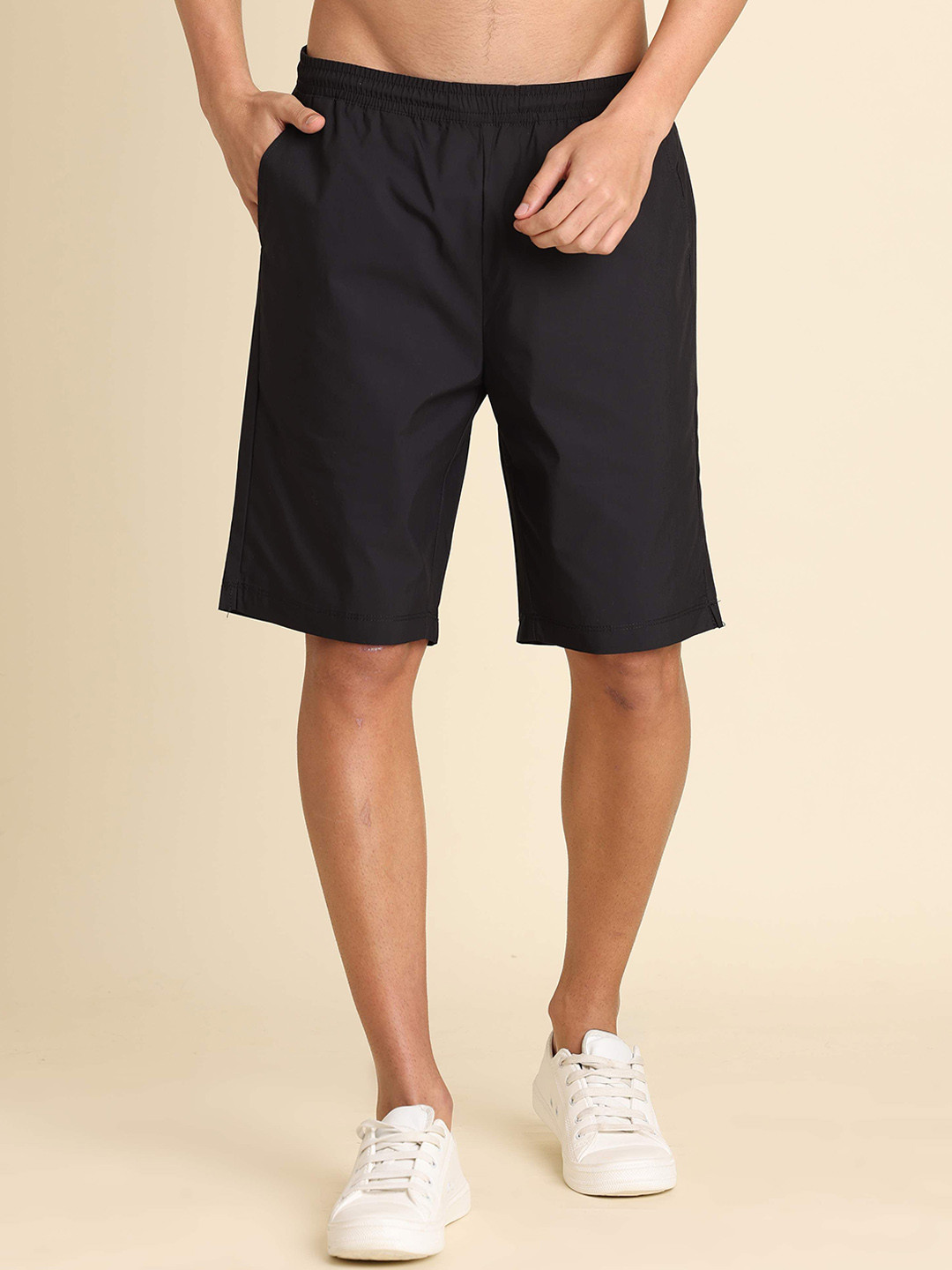 Buy RIGS AND RAGS Men Pure Cotton Mid Rise Slip On Shorts - Shorts for ...