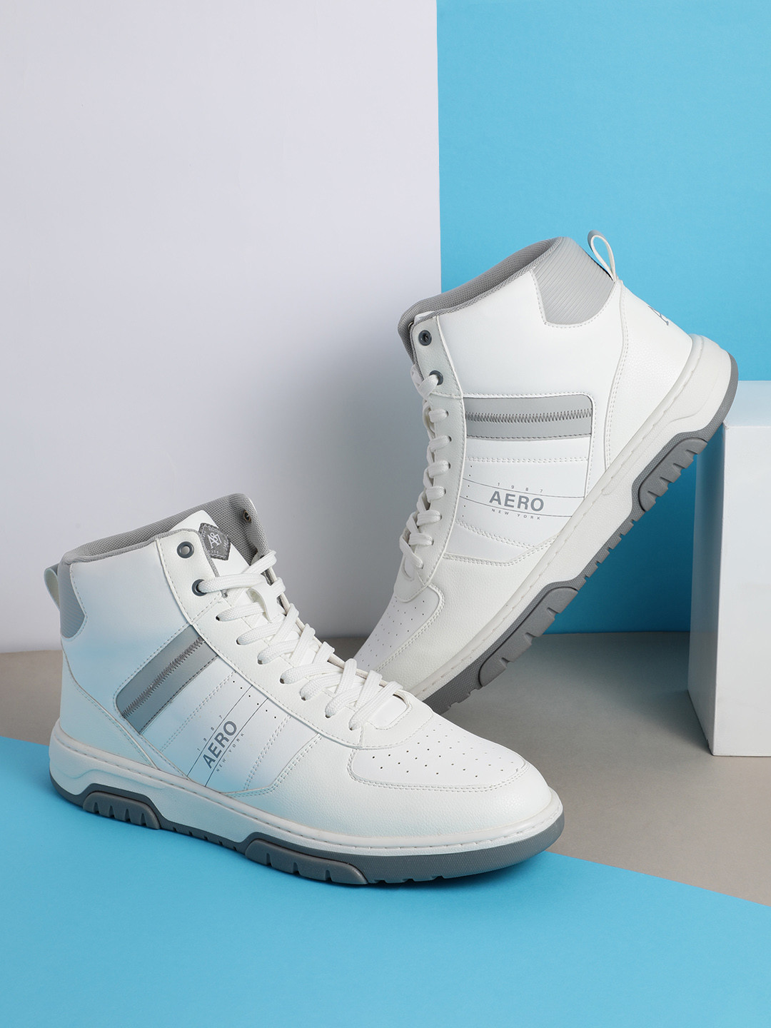 Buy Aeropostale Men Mid Top Everyday Sneakers - Casual Shoes for Men ...