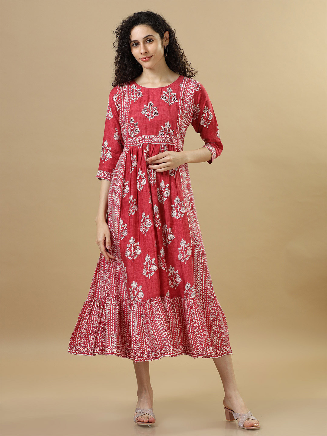 Buy Hassu's Three Quarter Dress - Dresses for Women 32196605 | Myntra
