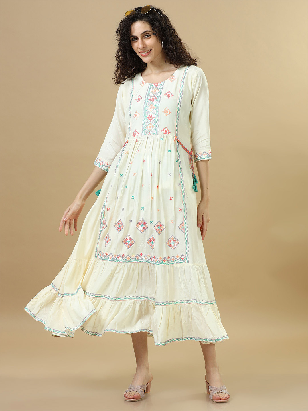Buy Hassu's Three Quarter Dress - Dresses for Women 32196603 | Myntra