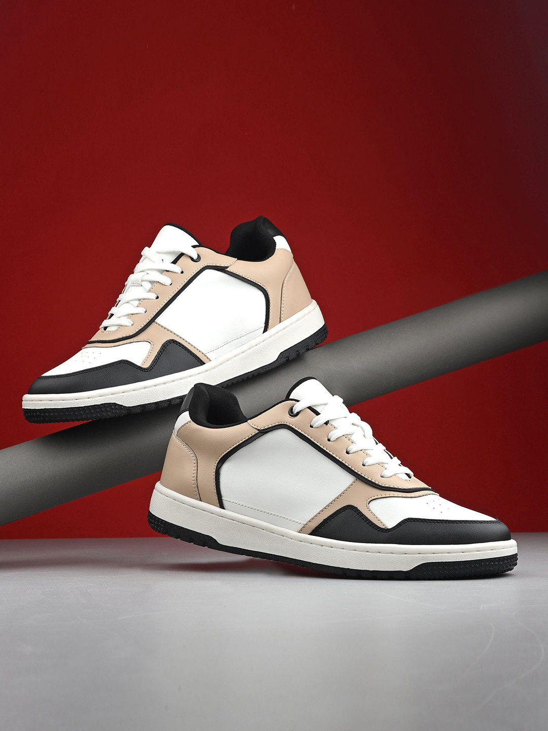 Buy Styli Men Casual Colorblocked Sneakers - Casual Shoes for Men ...