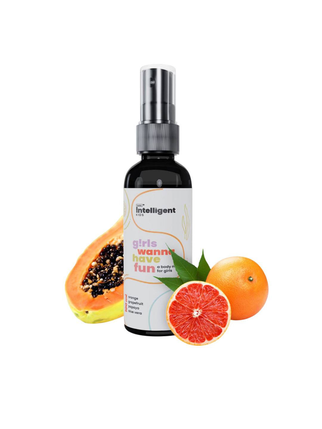 Buy Tuco Intelligent Kids Girls Natural Body Spray 100 Ml - Body Mist ...