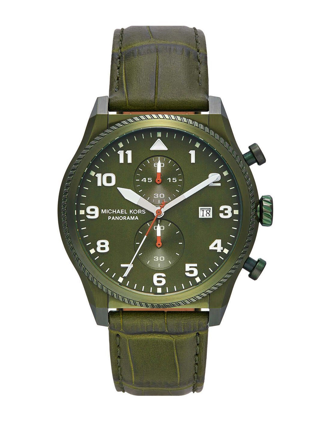 Buy Michael Kors Men Dial & Leather Straps Analogue Watch MK9199 ...