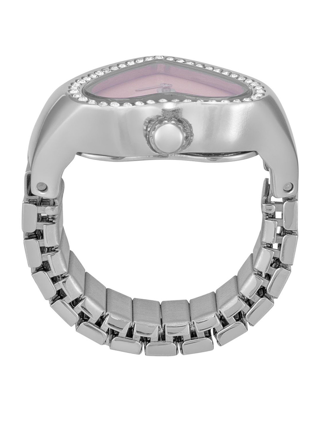 Buy Fossil Women Embellished Dial & Stainless Steel Straps Analogue ...