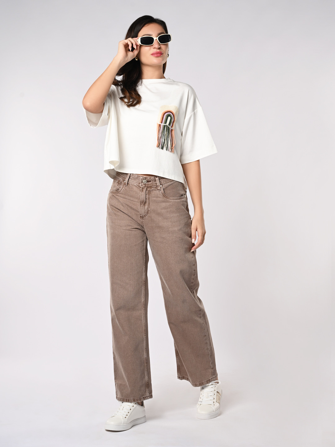 Buy IZEL Women Wide Leg Jeans - Jeans for Women 32589095 | Myntra