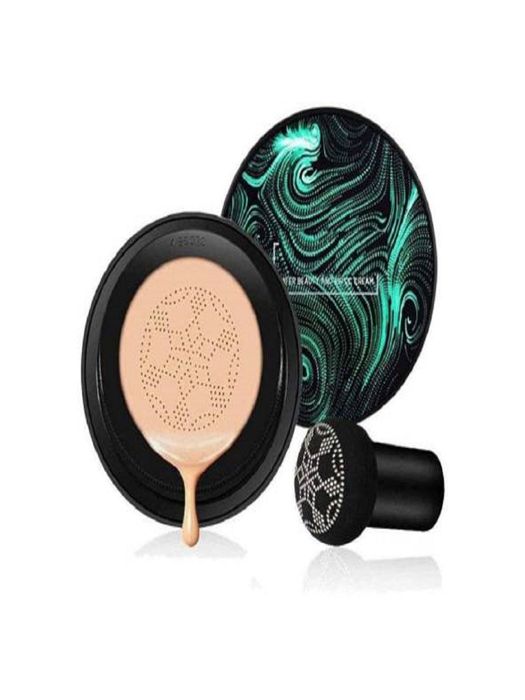 Buy SUNISA BB & CC Cream Foundation With Mushroom Head Air Cushion Shade 28 - Foundation for ...