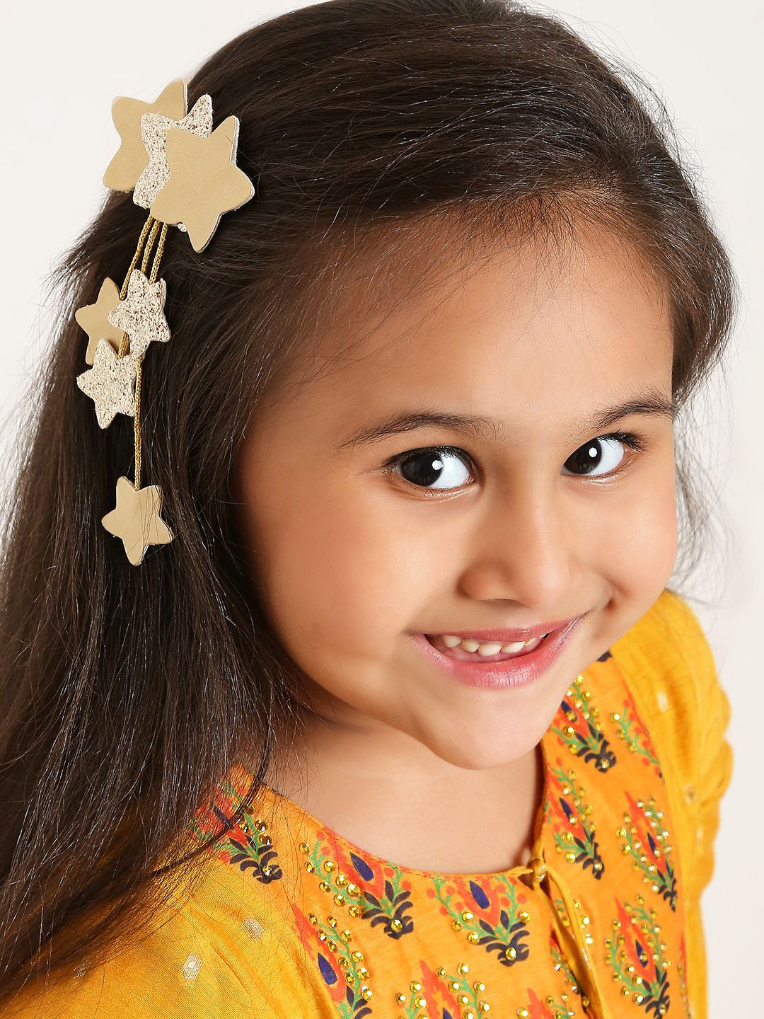 Buy Aye Candy Girls Embellished Star Dangler Alligator Hair Clip - Hair ...