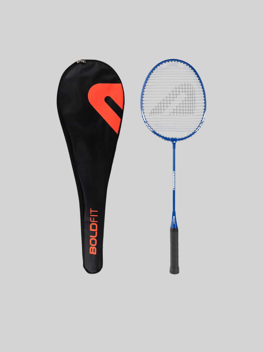 Buy BOLDFIT Unisex Badminton Racket Blue - Badminton Racquets for ...