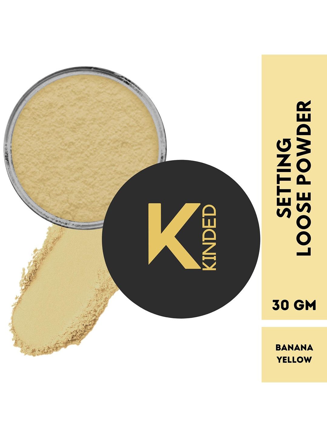 Buy KINDED Translucent Matte Finishing Setting Loose Powder With Puff ...